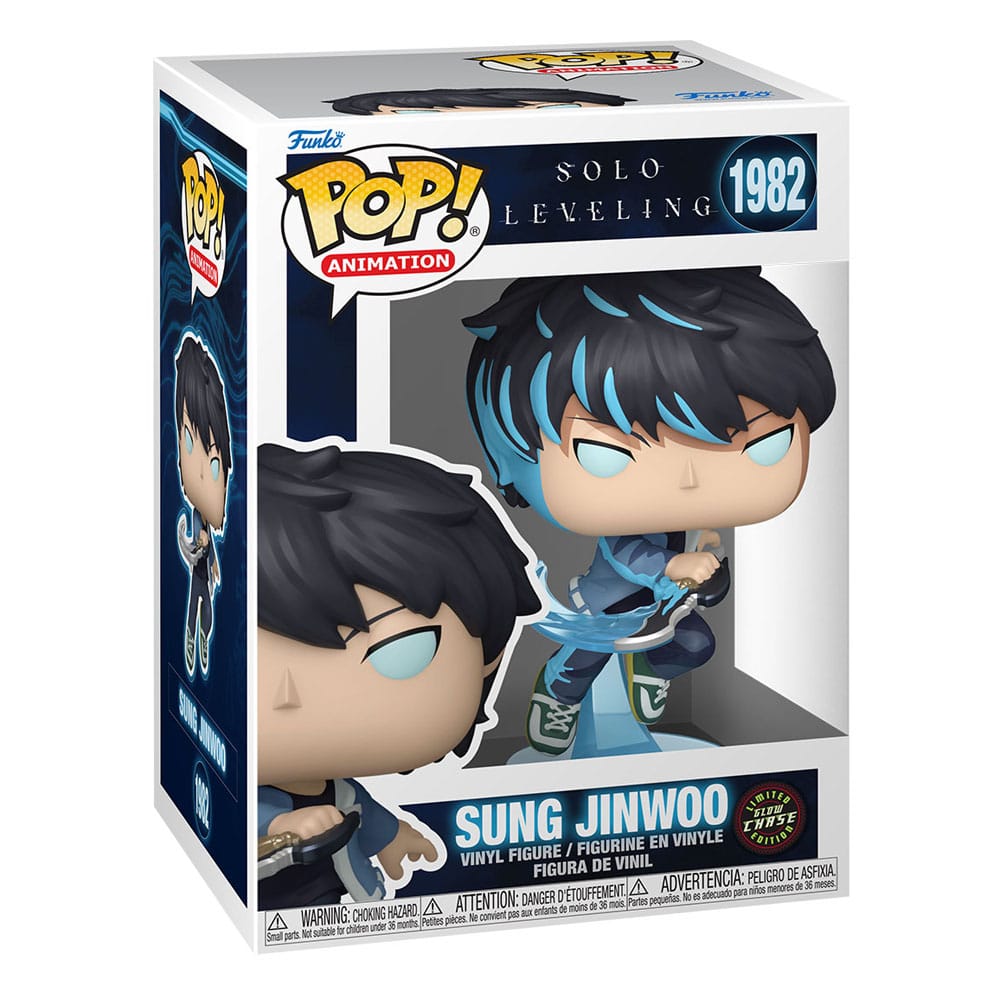 Solo Leveling POP! Animation Vinyl Figure Sung Jinwoo Chase 9 cm ...